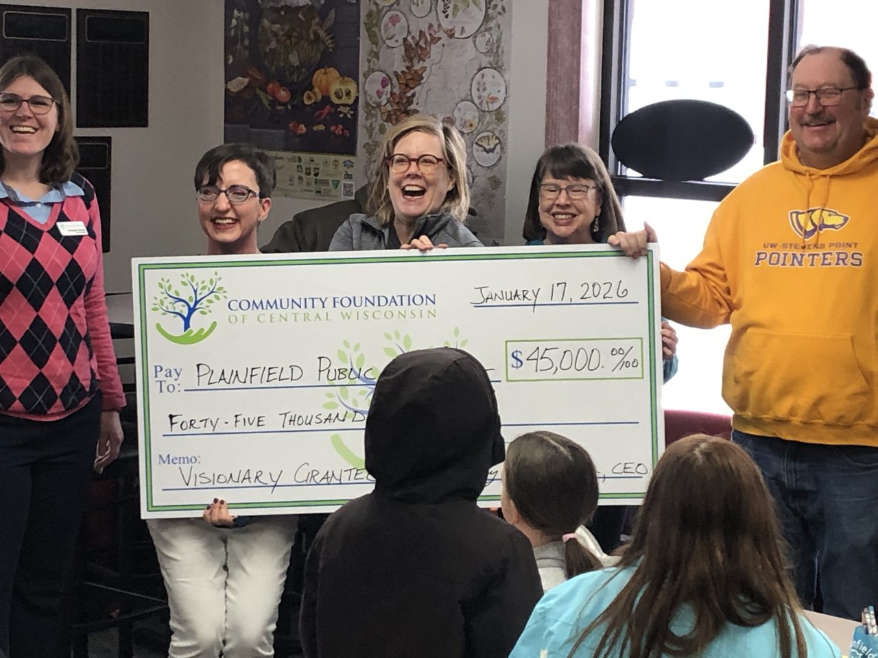 Community Foundation of Central Wisconsin Names Plainfield Public ...